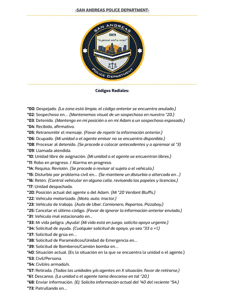 Codigos Radiales | PDF