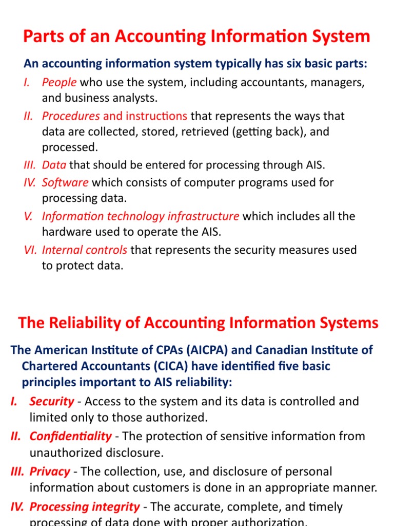 Overview of Accounting Information Systems | PDF | Accounting | Information System