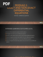 L4 Examples - Exact Differential Equations PDF | PDF | Equations ...