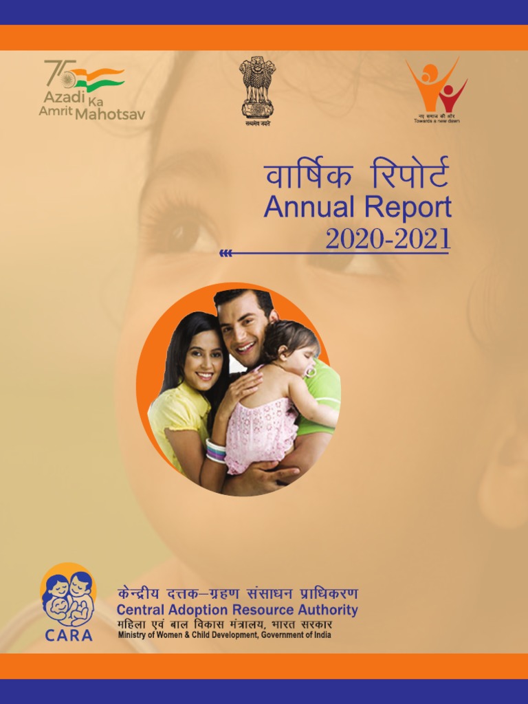 Annual Report on the Activities and Progress of the Central Adoption ...