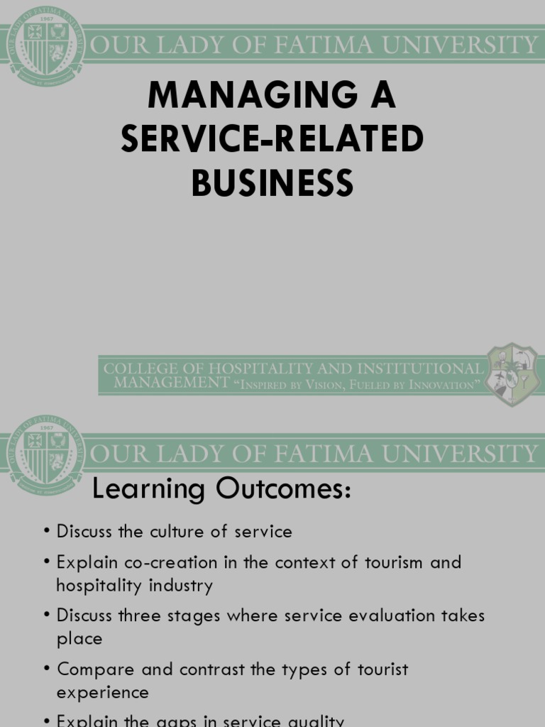 Managing Quality in Service Businesses | PDF | Consumer Behaviour ...