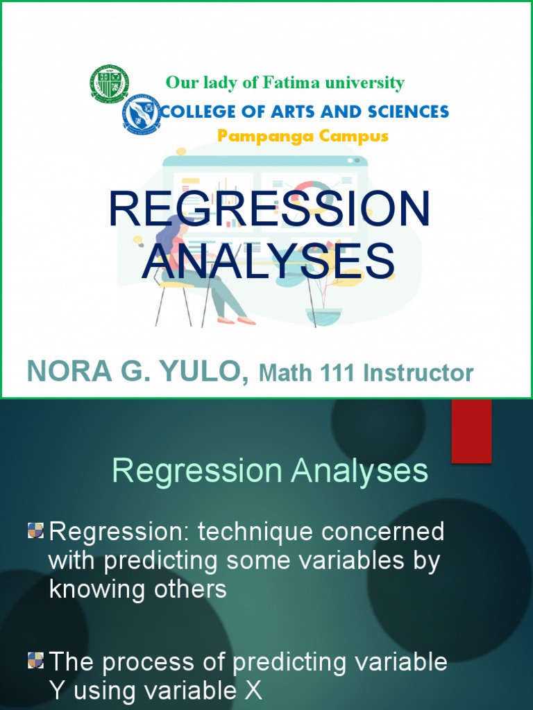 Week 11 Regression Analysis Fr Canvas Pdf Regression Analysis Linear Regression