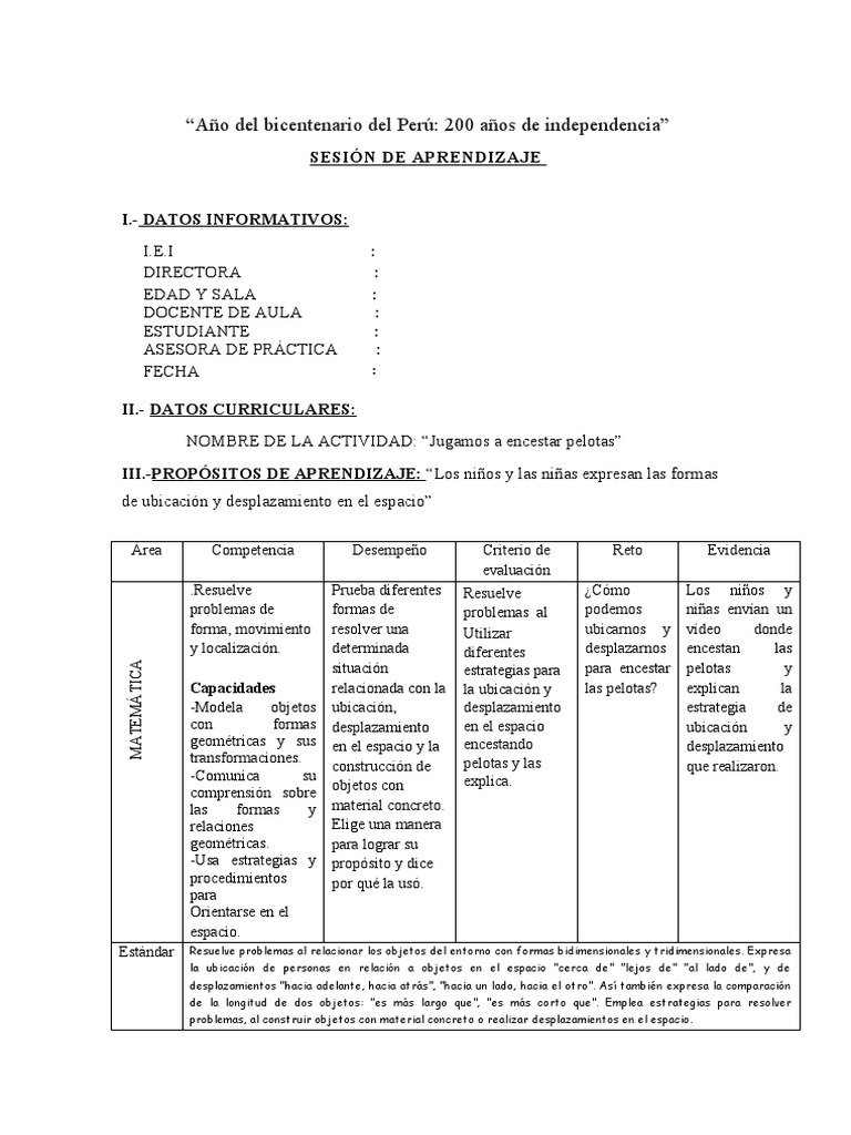 Jugamos A Encestar Pelotas | PDF | Aprendizaje | Evaluación Jugamos A Encestar Pelotas | PDF | Aprendizaje | Evaluación