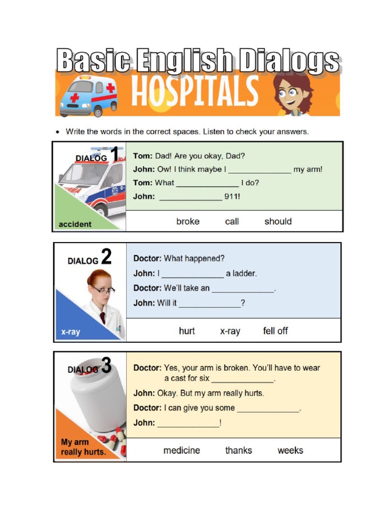 Dialogue (Hospitals) | PDF