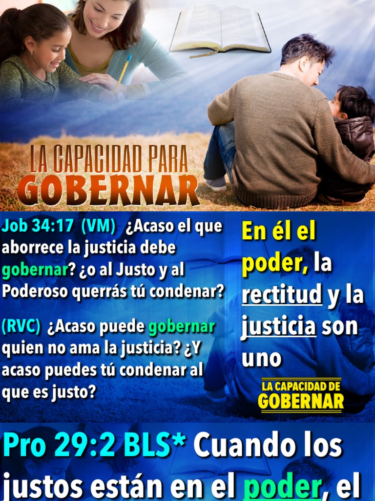 La Capacidad para Gobernar | PDF | David | Contenido bíblico