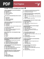 Culinary Knowledge Assessment Quiz | PDF | Grilling | Foods