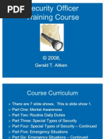 Security Training Manual | PDF | Computer Security | Security