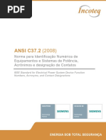 Tabela - Ansi - Código Relé PDF | PDF | Relé | Corrente elétrica