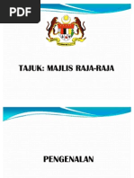 Peranan Majlis Raja | PDF