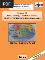 Plate Boundaries Concept Map | PDF