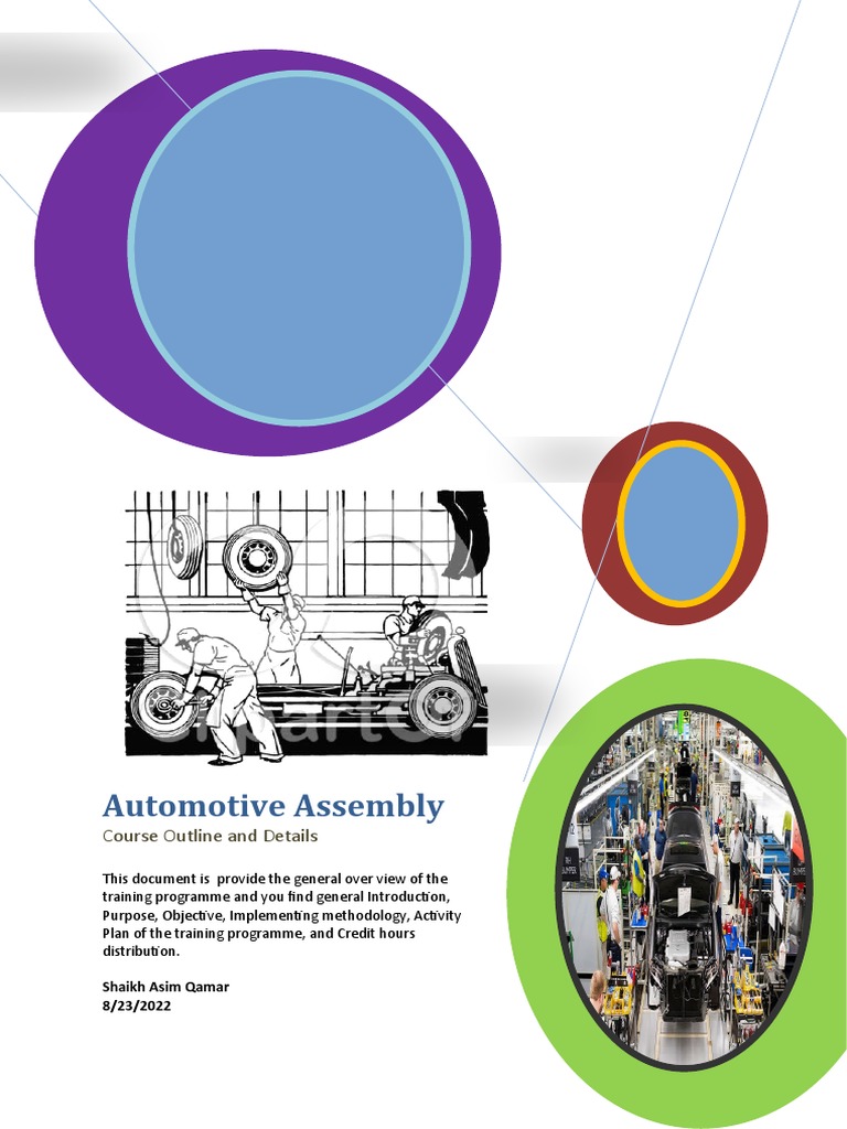Automotive Assembly Course Outline With Details | PDF | Safety | Truck