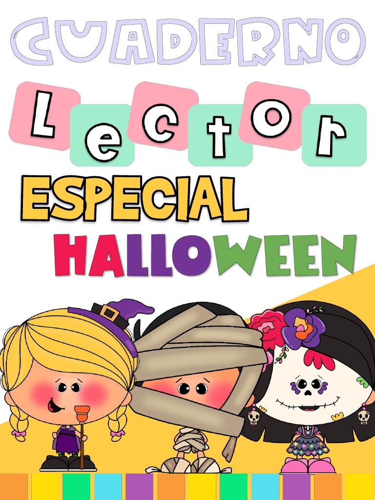 Lectoescritura Cuaderno Halloween PDF | PDF