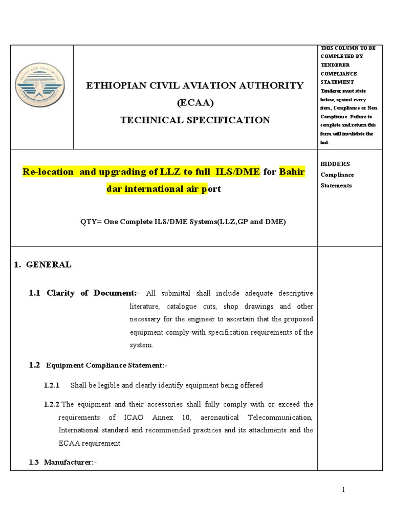 Ils Spec | PDF | Modulation | Radio