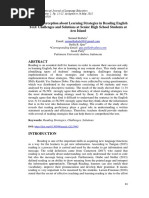 Survey Questionnaire | PDF | Reading Comprehension | Epistemology