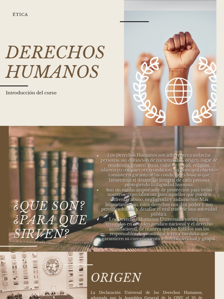 Derechos Humanos: Conceptos Clave | PDF | Derechos humanos | Derechos