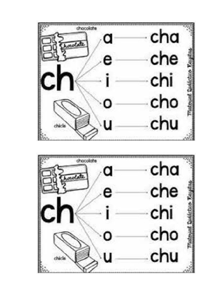 Guía 1 Letra Ch Pdf