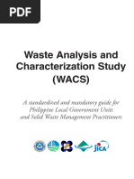 Waste Analysis and Characterization Study - A Manual | PDF | Waste ...