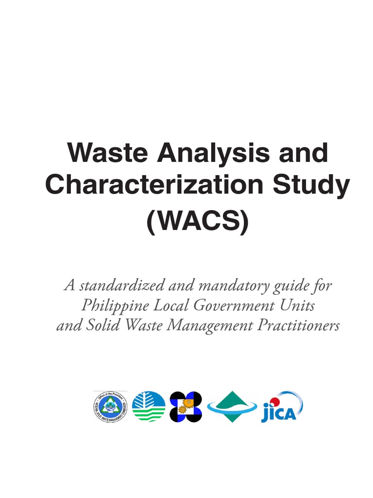 JICA WACS Manual Content FINAL | PDF