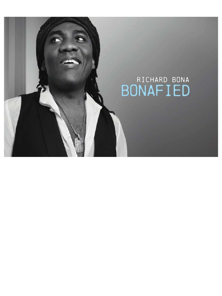 Qdoc - Tips - Richard Bona Bonafied | PDF | Sound | Musical Instruments