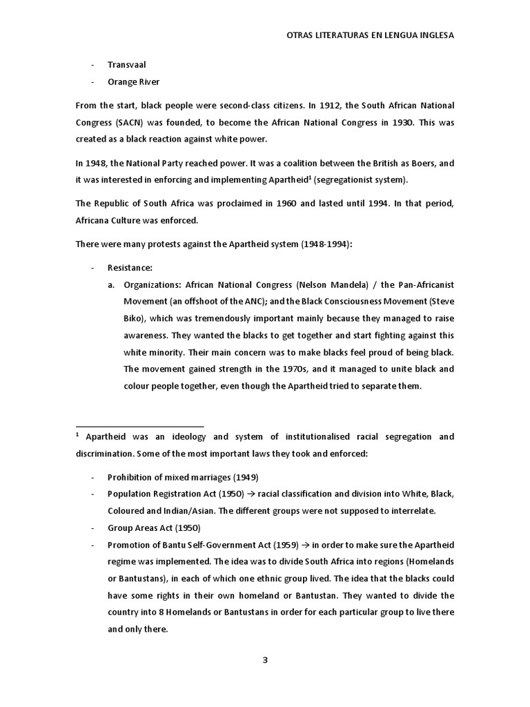 Unit 4 | PDF | Apartheid | Nelson Mandela