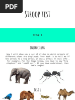 Bells Test | PDF | Neuropsychology | Cognition