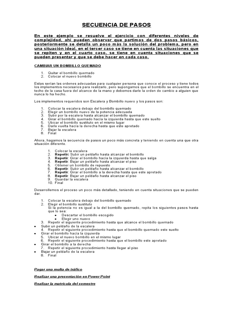 Algoritmos Cualitativos - Ejemplo | PDF