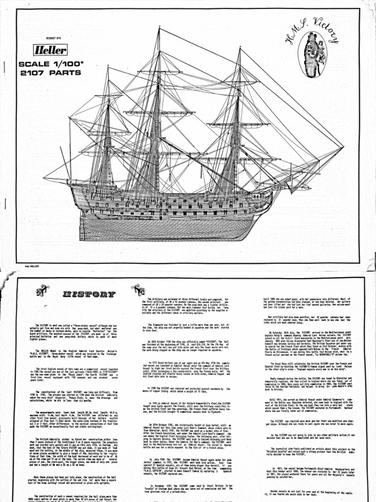 HMS Victory 192311 23 Instructions | PDF