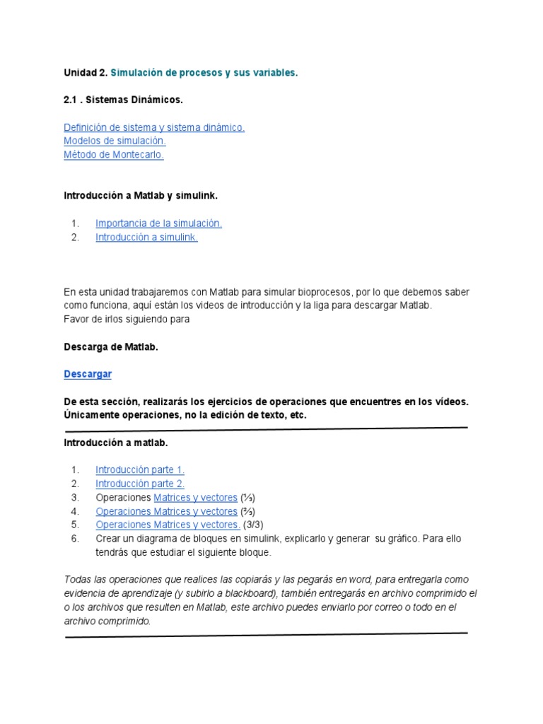 Introducción A Matlab | PDF