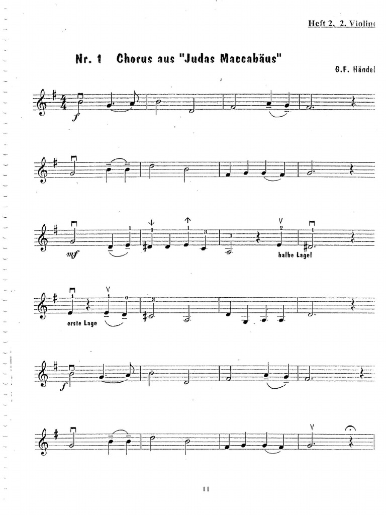 Suzuki Violin 2 Del Libro II | PDF