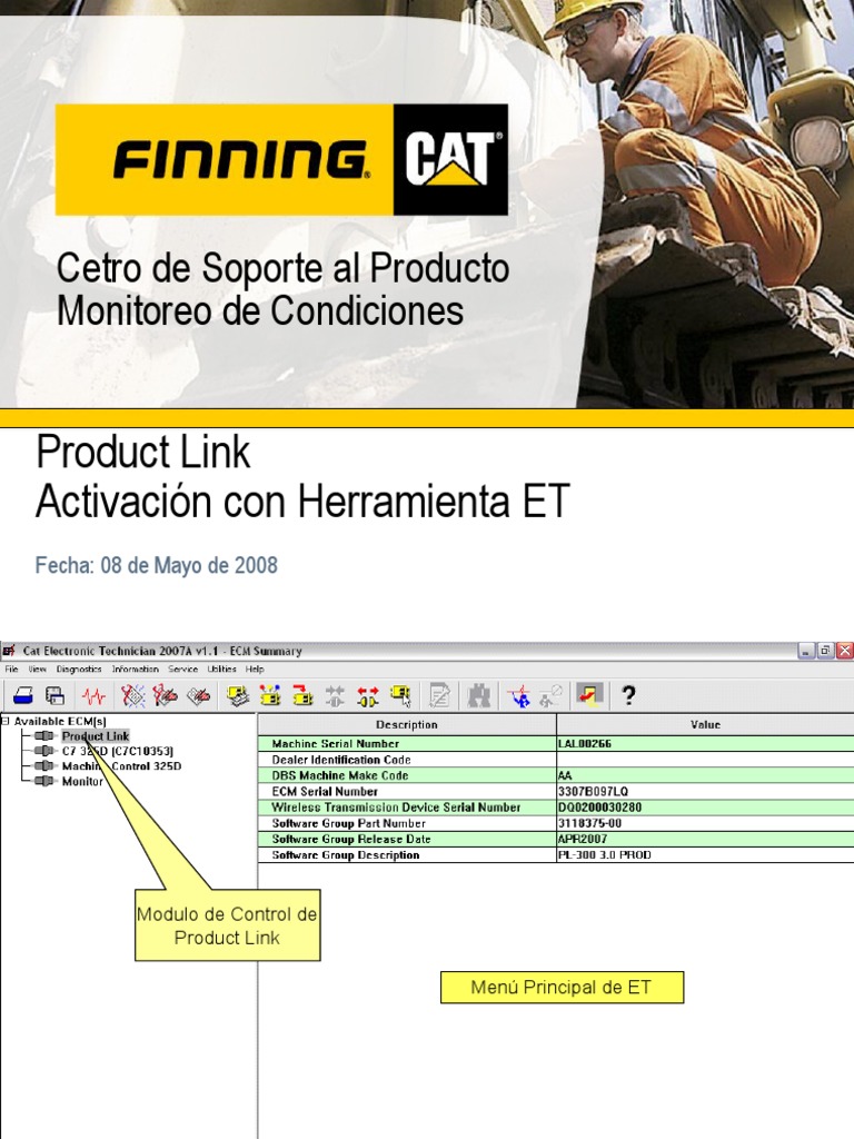 Activación y Registro de Product Link | PDF | Informática