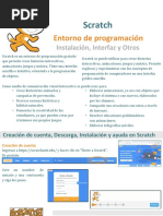 Scratch Manual | PDF | Scratch (lenguaje de programación) | Point and Click
