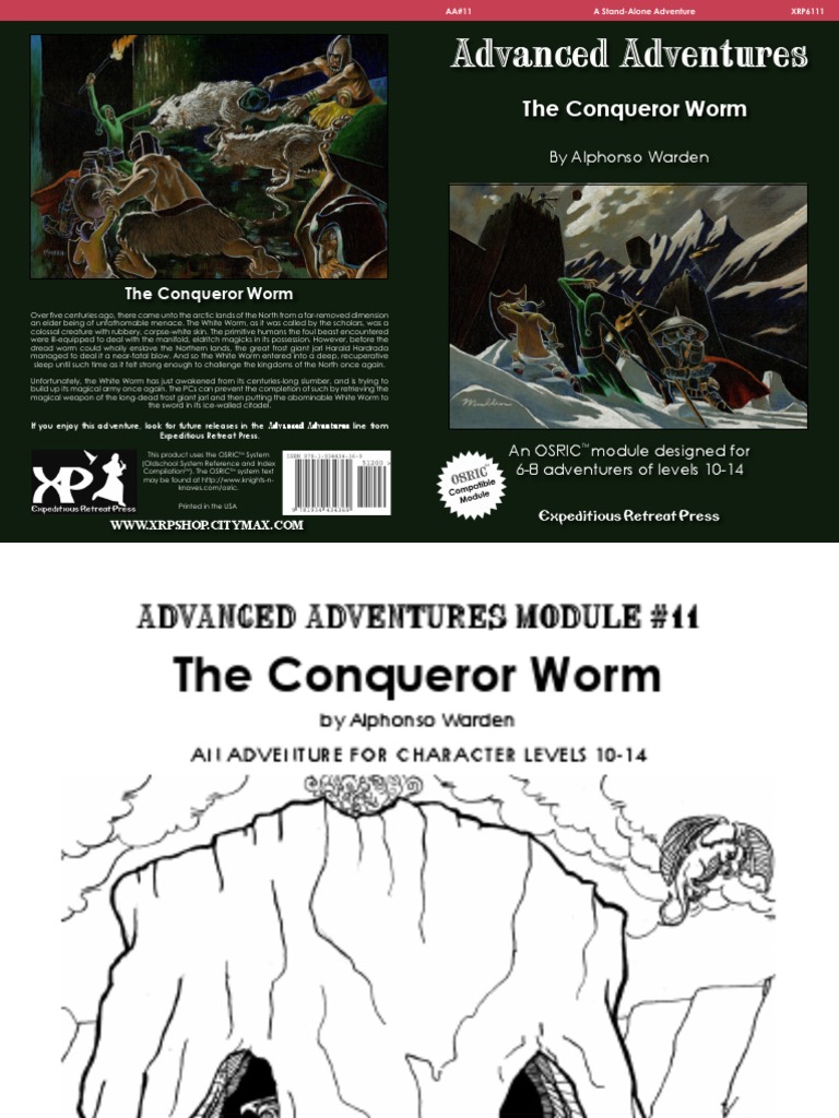AA#11 The Conqueror Worm (L10-14) - Expeditious Retreat Press | PDF ...