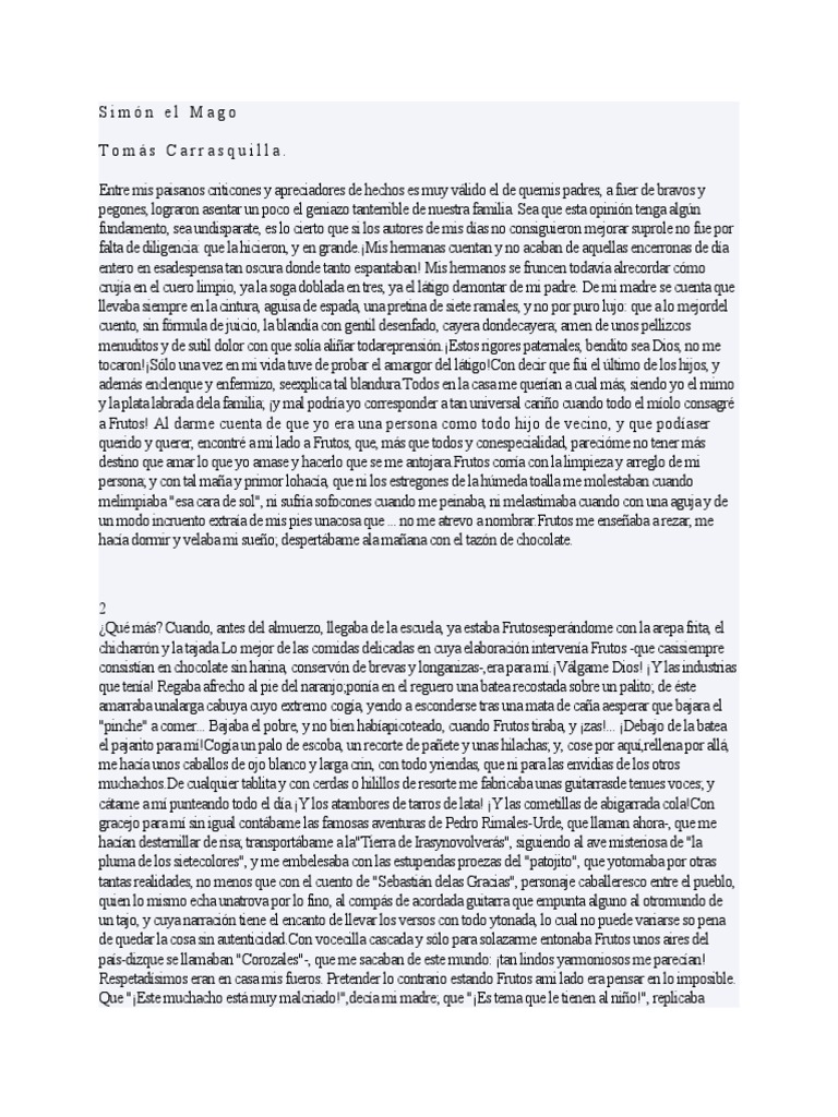Simón El Del Mago | PDF | María, madre de Jesús | Brujería