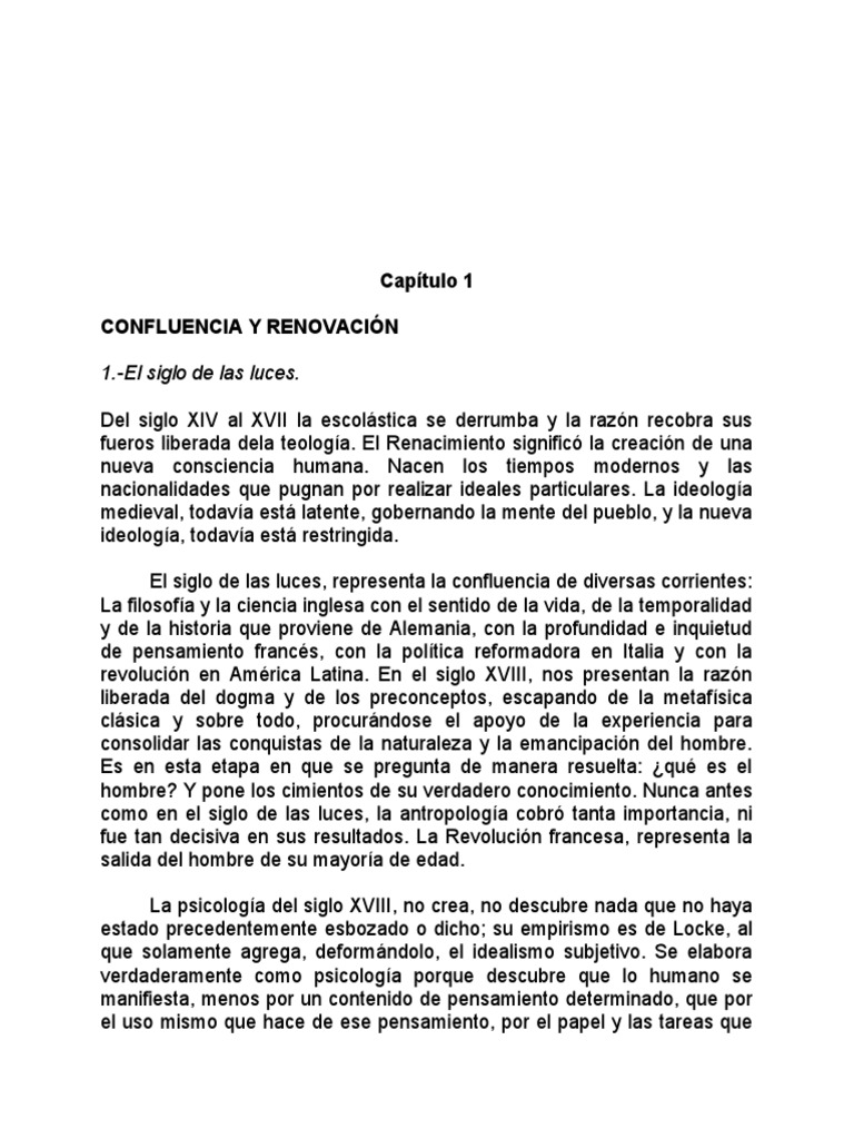 El Siglo de Las Luces | PDF | Cerebro | Era de iluminacion