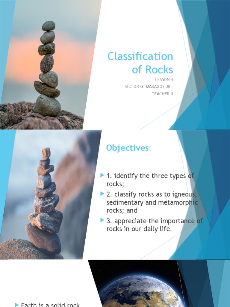 9.classification of Rocks | PDF | Rock (Geology) | Igneous Rock
