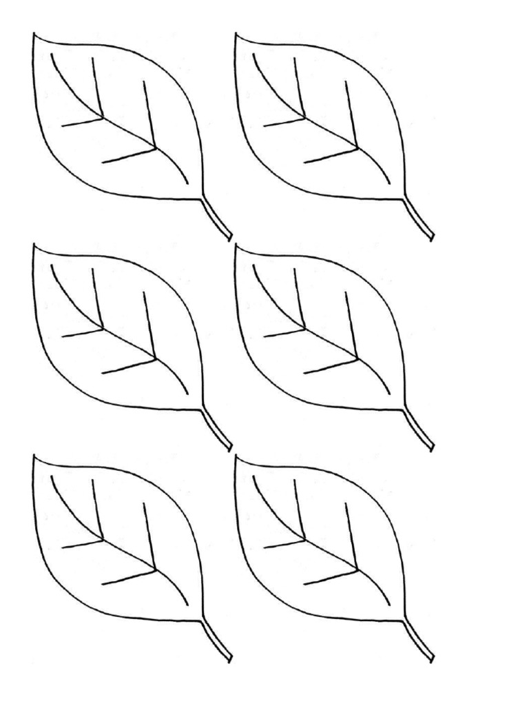 Plantilla Hojas | PDF