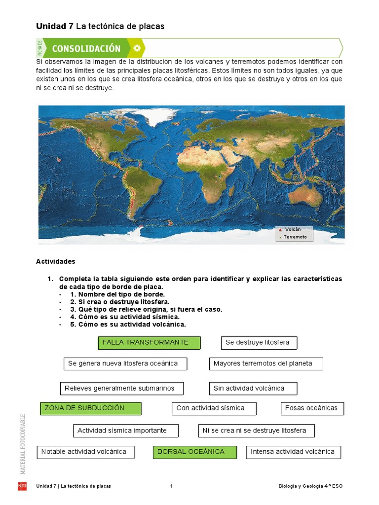 Bordes de Placas | PDF | Placas tectónicas | Temblores