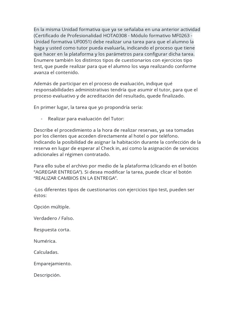 Realiza A Valorar Por El Tutor Nº 6. Tema 3. Apartado 3.4. Realizar ...