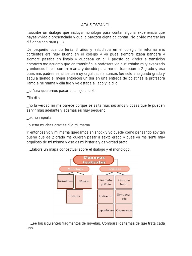 Ata 5 Español | PDF | Cuentos
