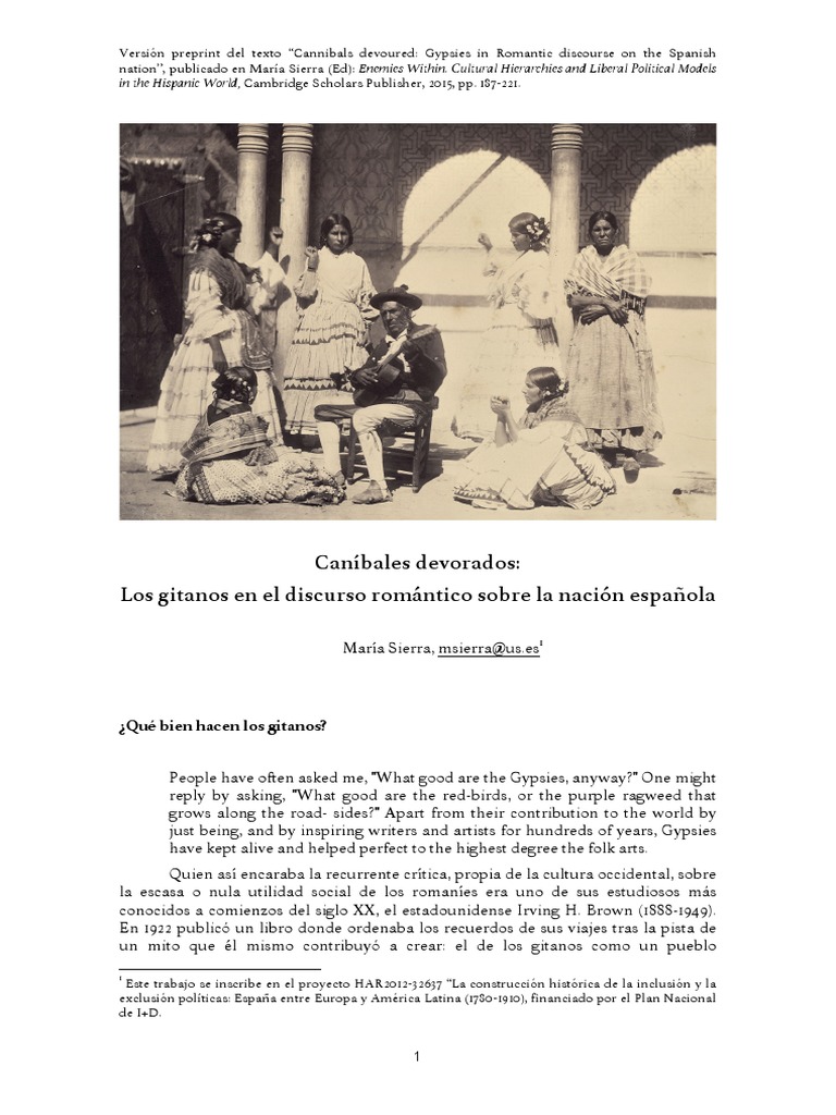 Canibales Devorados Los Gitanos en El Di | PDF | Sevilla | Pueblo romaní