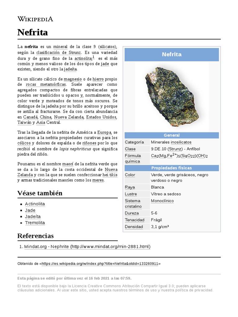 Nef Rita | PDF | Minerales | Materiales