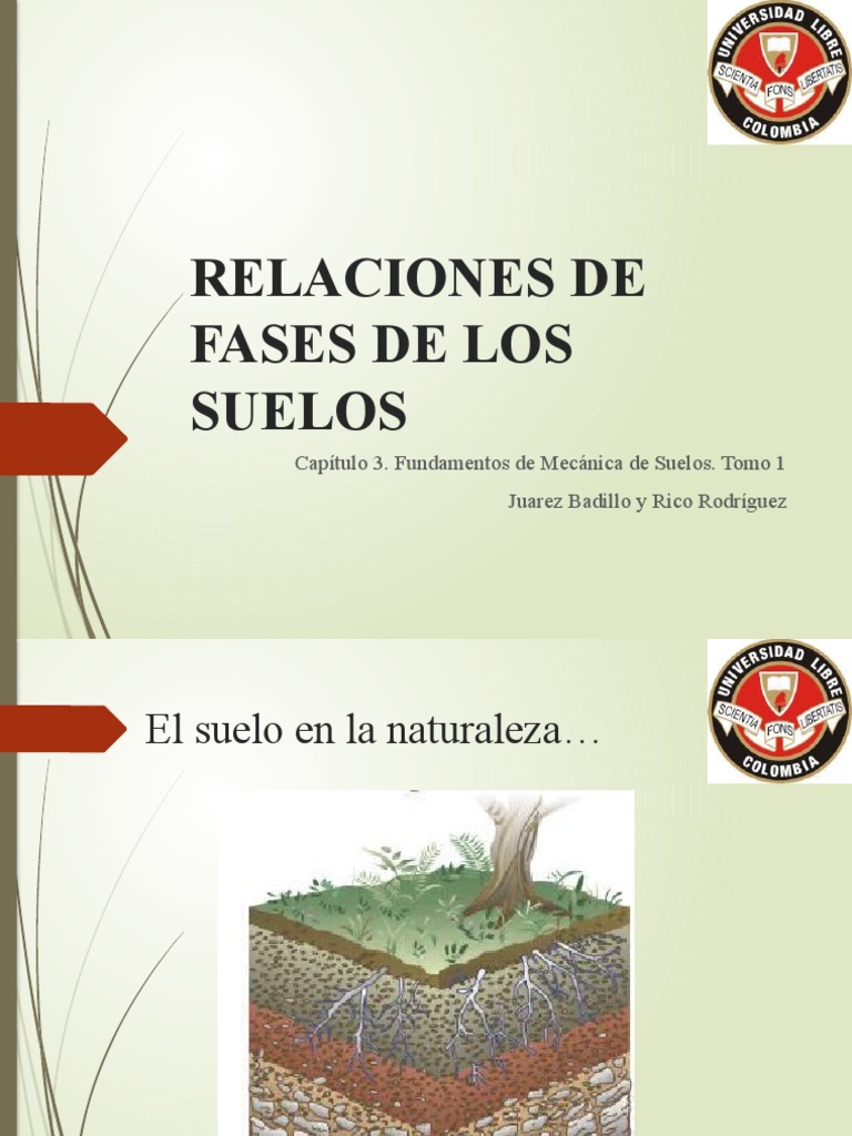 Relaciones de Fases de Los Suelos | PDF