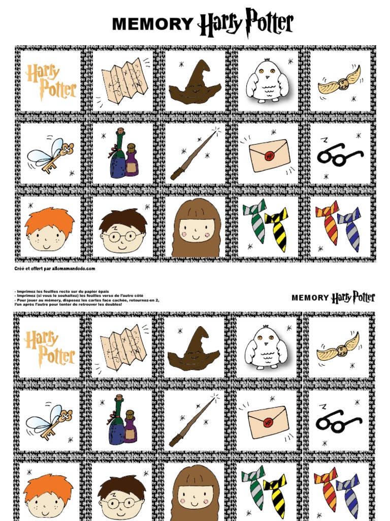 Memory Harry Potter | PDF