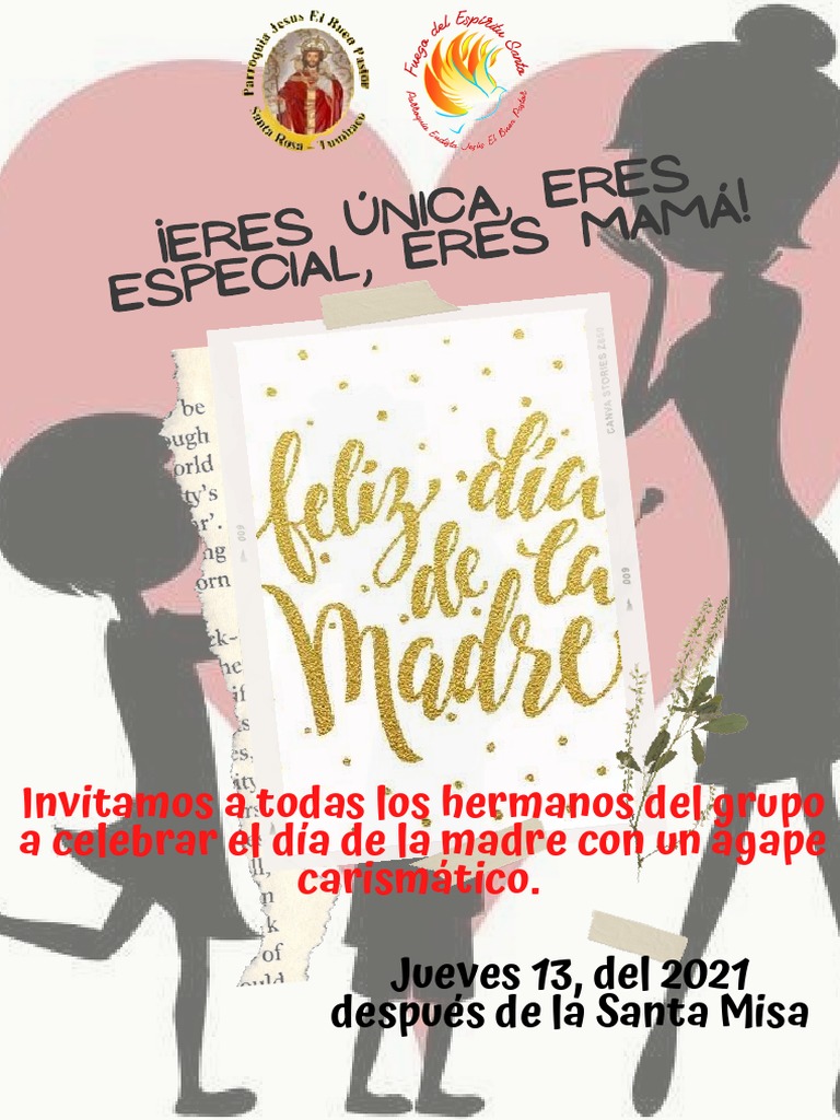 ¡Eres Única, Eres Especial, Eres MAMÁ!-1 | PDF