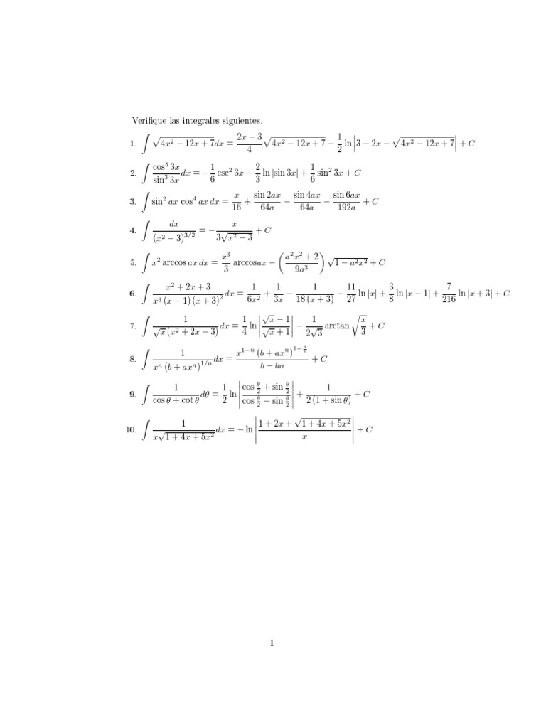 Metodos de Ingetracion | PDF