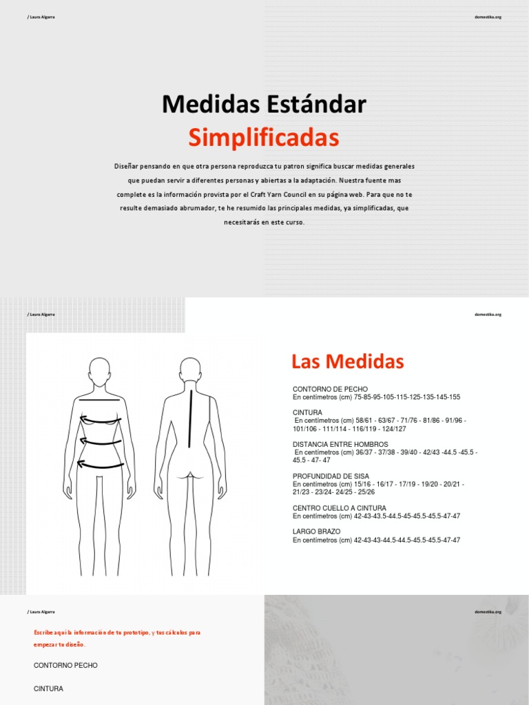 Medidas Estandar | PDF