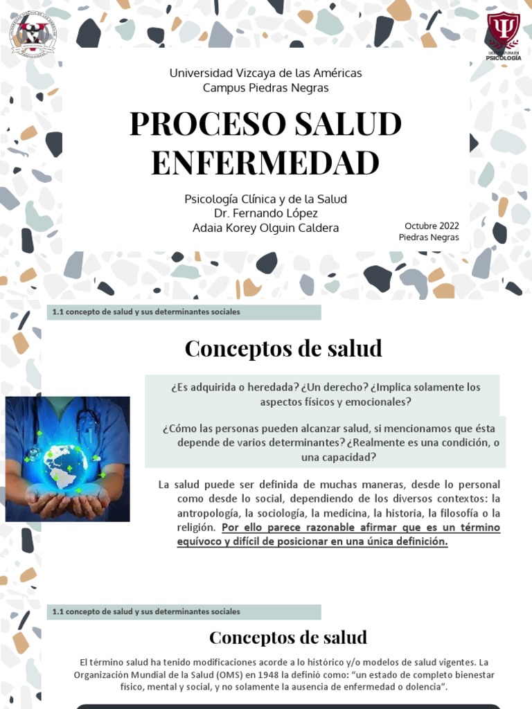 Procesos de Salud-Enfermedad | PDF | Comportamiento | Asistencia sanitaria preventiva