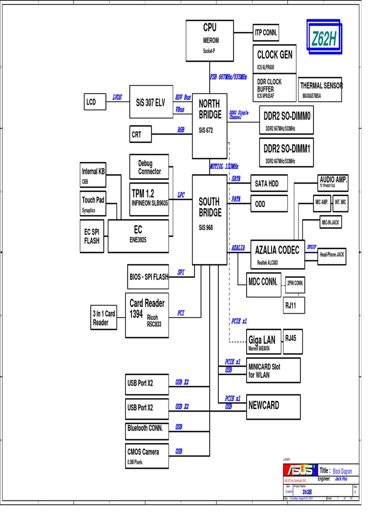 Z62H | PDF | Electronics | Computer Engineering
