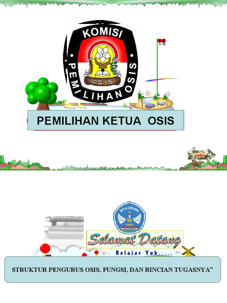 Struktur dan Tugas Pengurus OSIS SMPN 3 | PDF