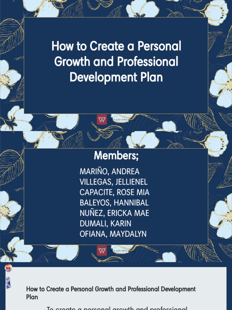 PPD Report | PDF | Goal | Goal Setting